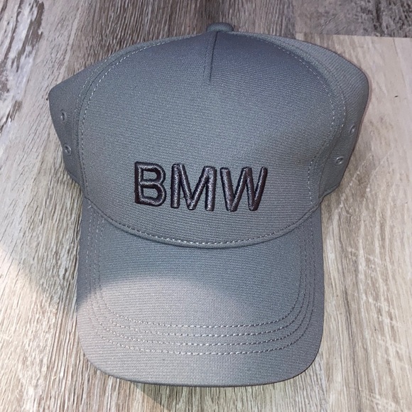 BMW | Accessories | Official Bmw Motorsport Grey Hat Cap Car Club Logo ...